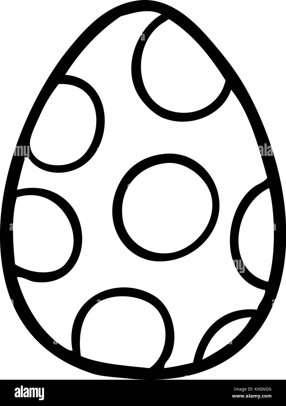 Egg free easter Black and White Stock Photos & Images - Alamy