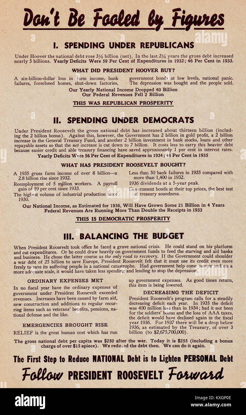 Fdr election hi-res stock photography and images - Alamy