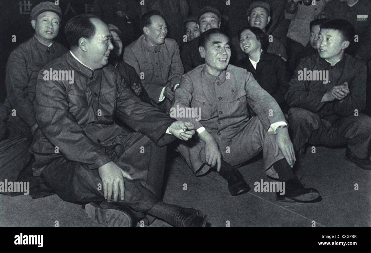 Mao zedong zhou enlai hi-res stock photography and images - Alamy