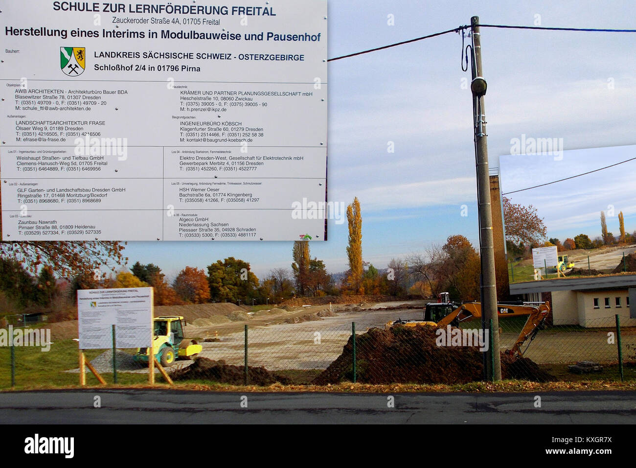 The 2015 document details an interim solution for a school providing ...