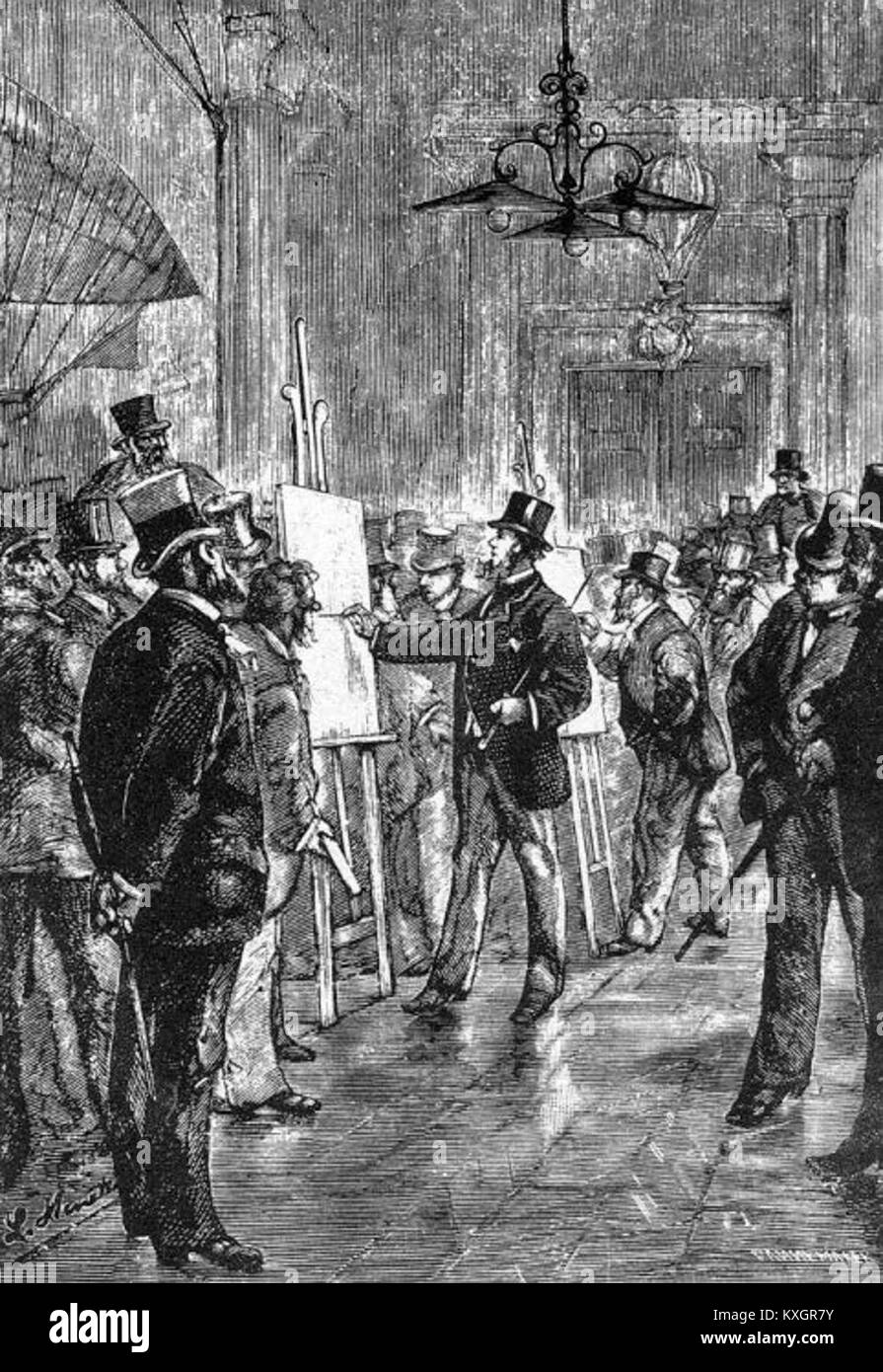 'Robur the Conqueror' by Léon Benett 05 Stock Photo - Alamy