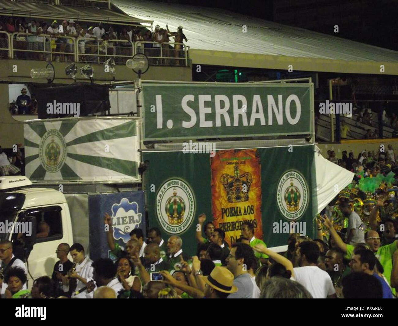 A 2015 performance of the Brazilian samba school Império Serrano ...