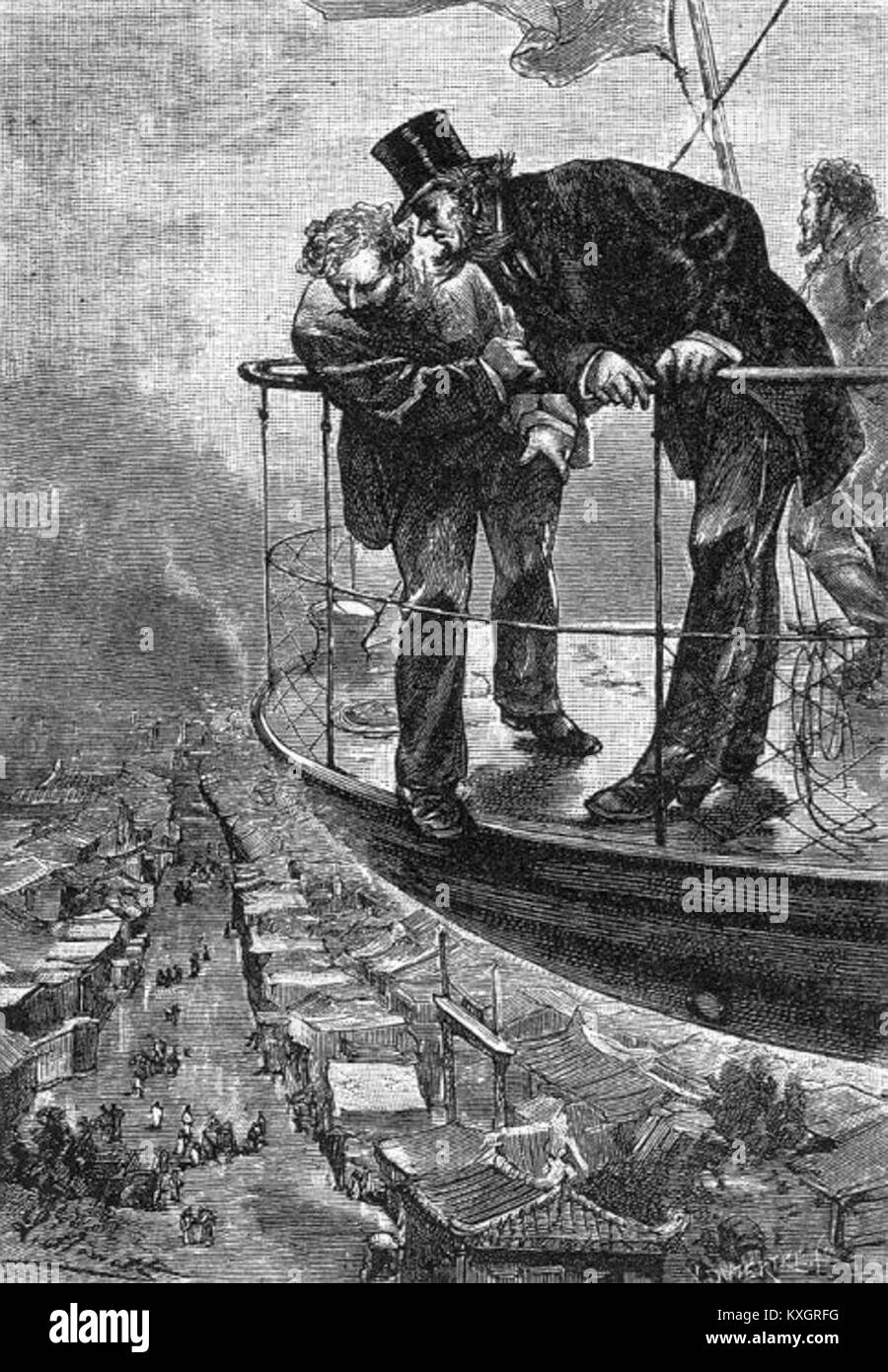 'Robur the Conqueror' by Léon Benett 22 Stock Photo - Alamy