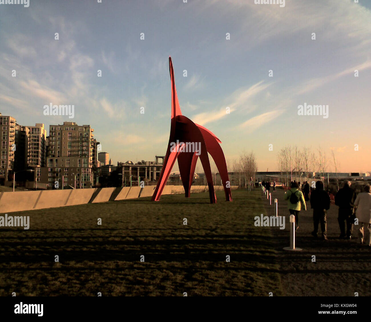 Eagle sculpture alexander calder olympic hi-res stock photography and ...