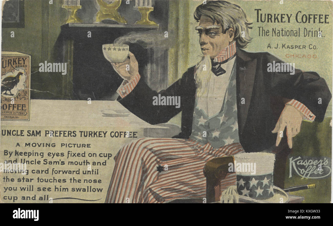 A.J. Kasper Co. was a company known for its trade cards featuring Uncle ...