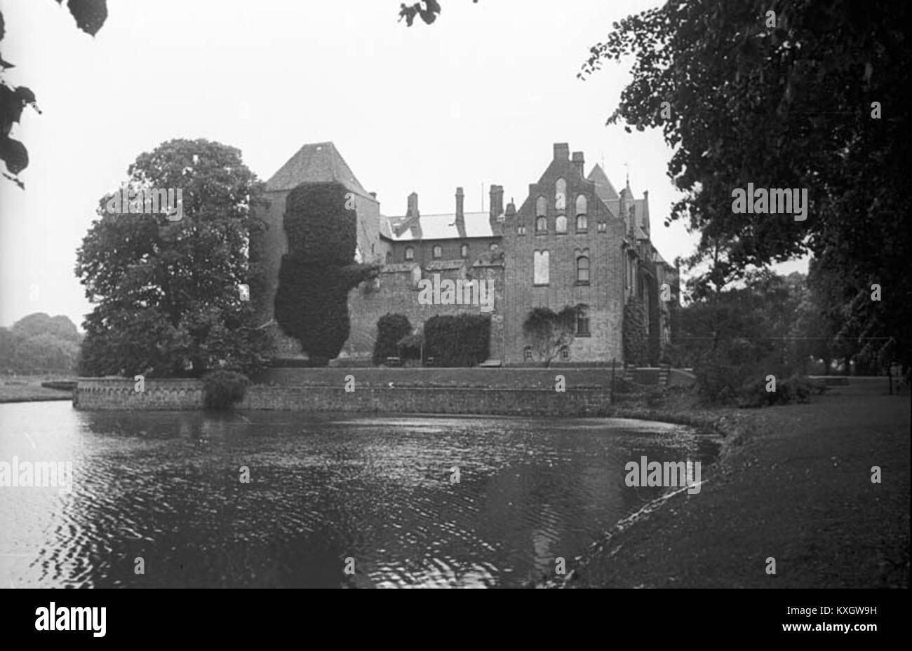 Aalholm Castle, located on the island of Lolland in Denmark, is a ...