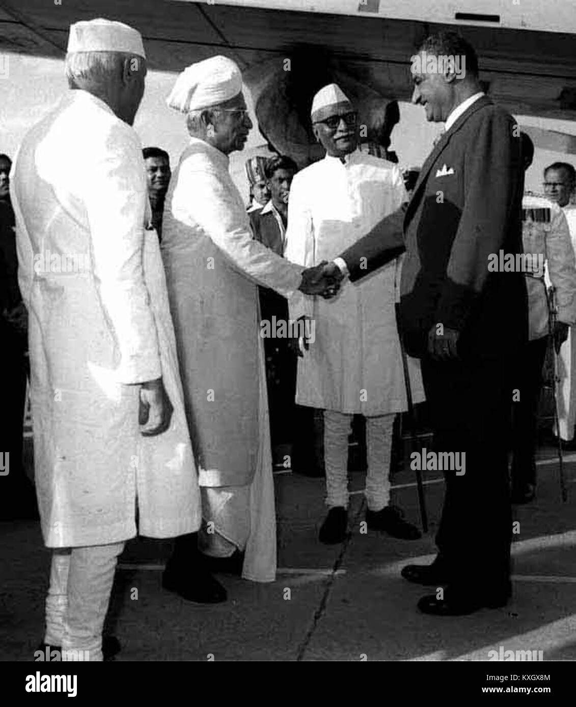 Joint visit Black and White Stock Photos & Images - Alamy