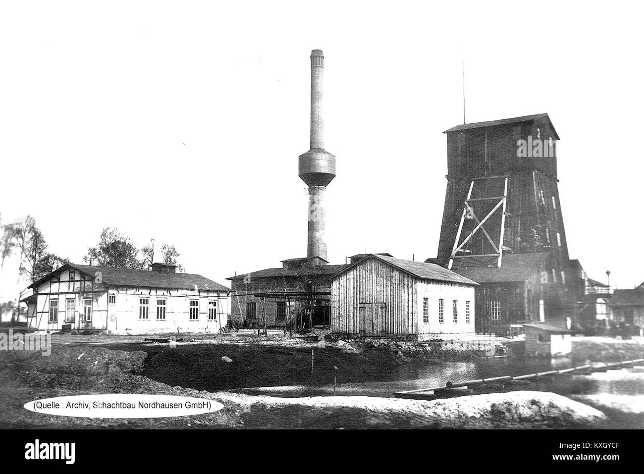 German shaft Black and White Stock Photos & Images - Alamy