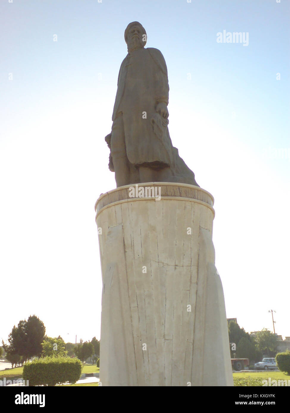 The statue of Abu-Sa'id Abul-Khayr in Nishapur commemorates the Sufi ...