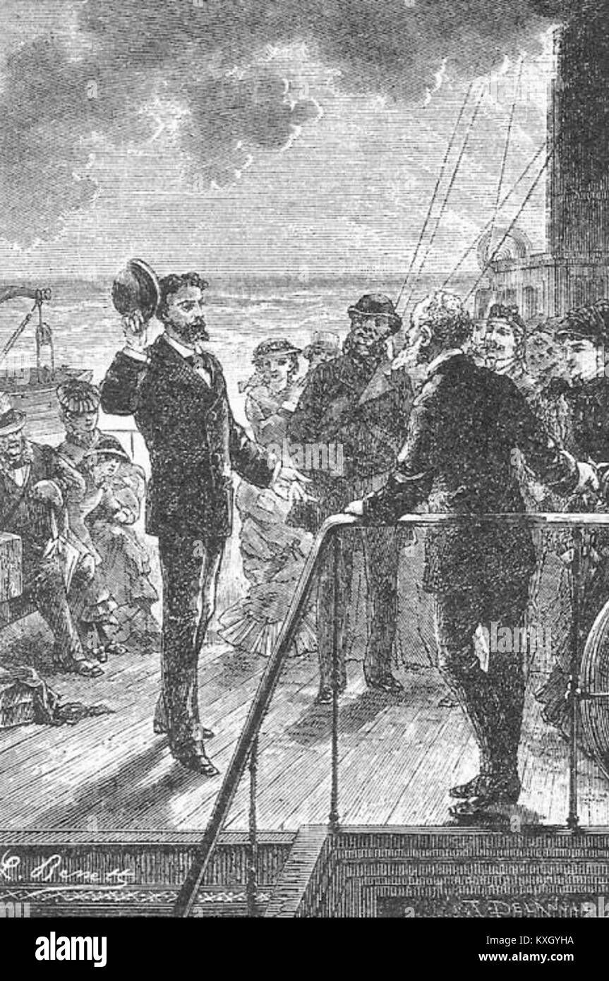 The Green Ray illustrated by Léon Benett accompanies Jules Verne’s ...