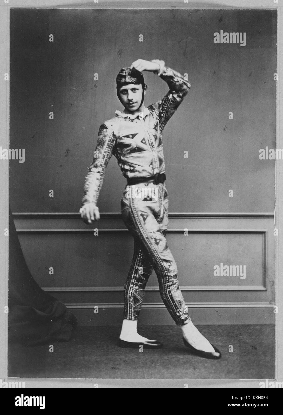 A black-and-white photograph from the Weir Collection showing an actor ...