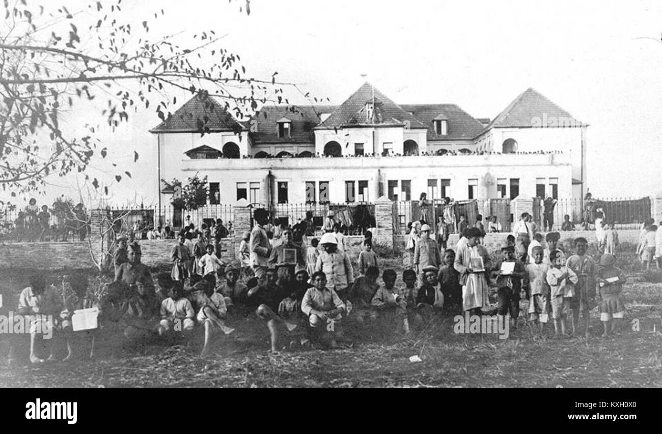 Dar’ül Eytam in Adana is a two-storey stone orphanage building ...