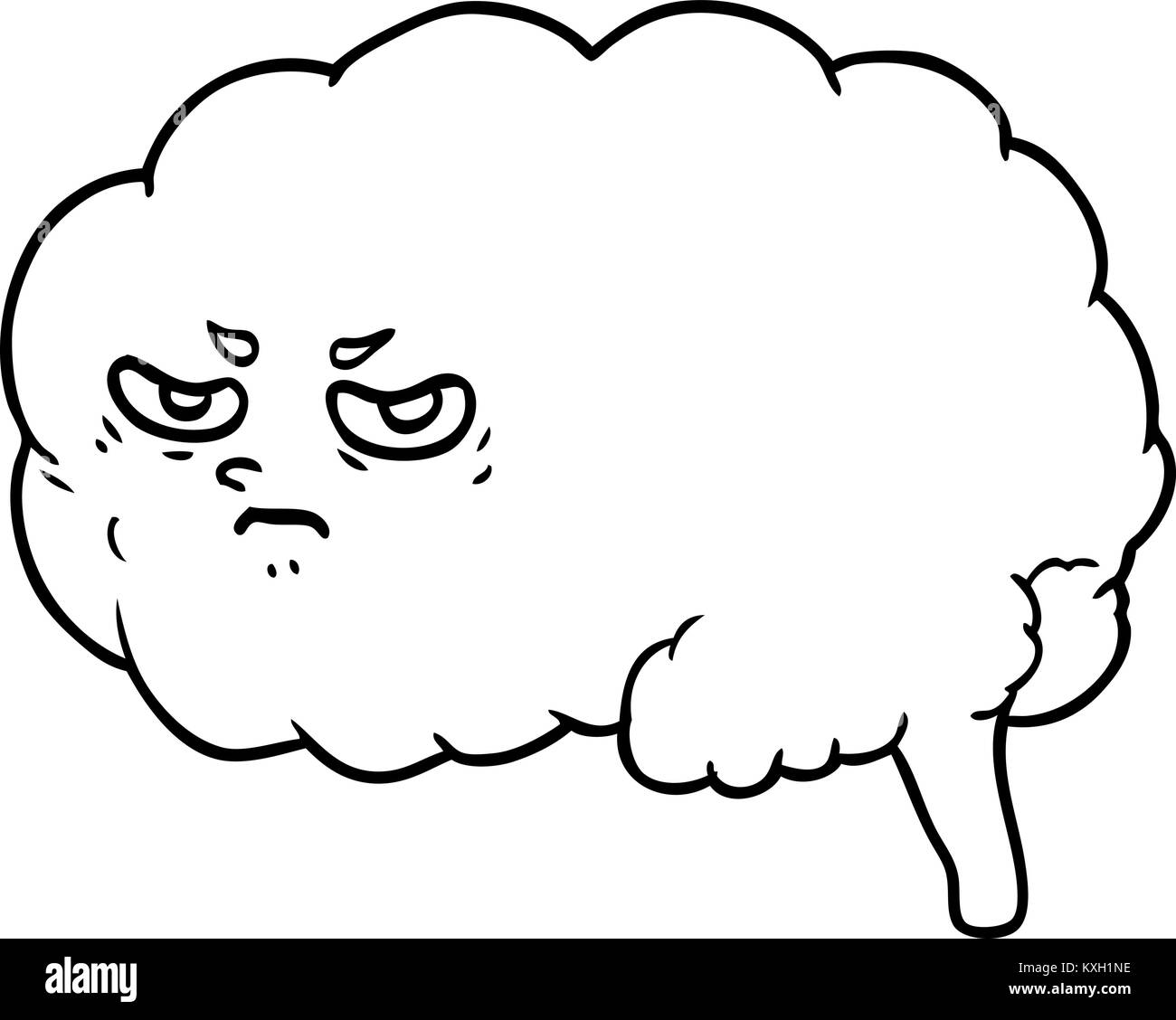 Angry mind Black and White Stock Photos & Images - Alamy