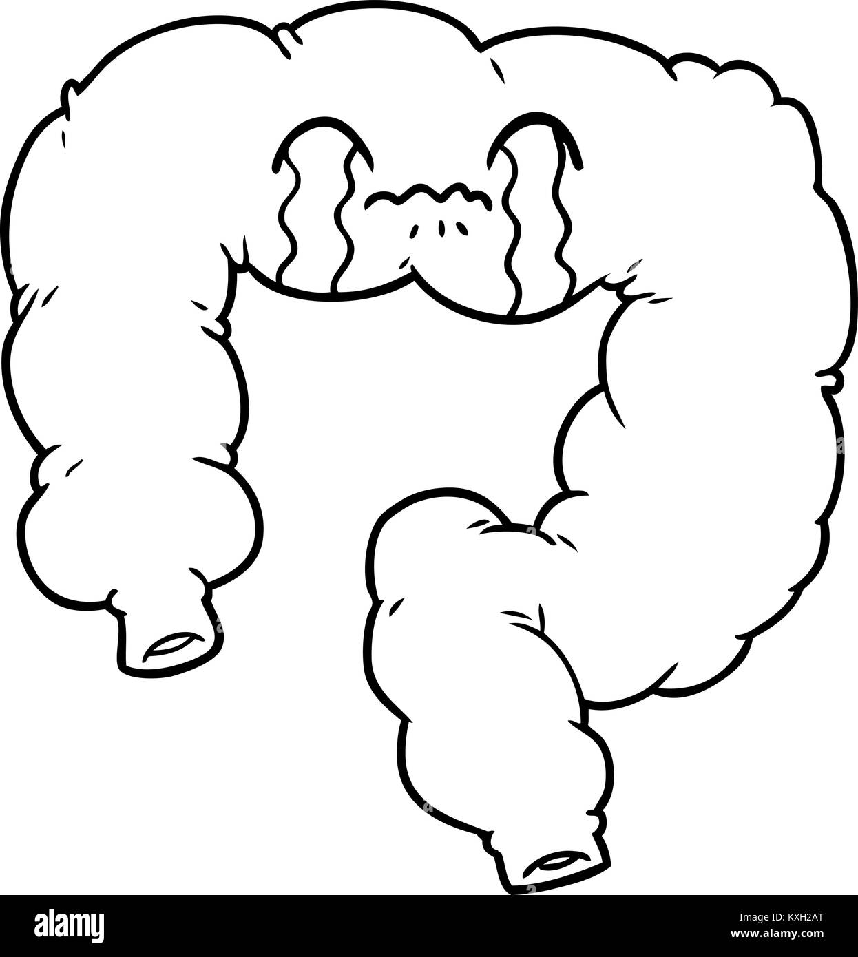 Large Intestine Drawing Definition Of Gastrointestinal Tract NCI