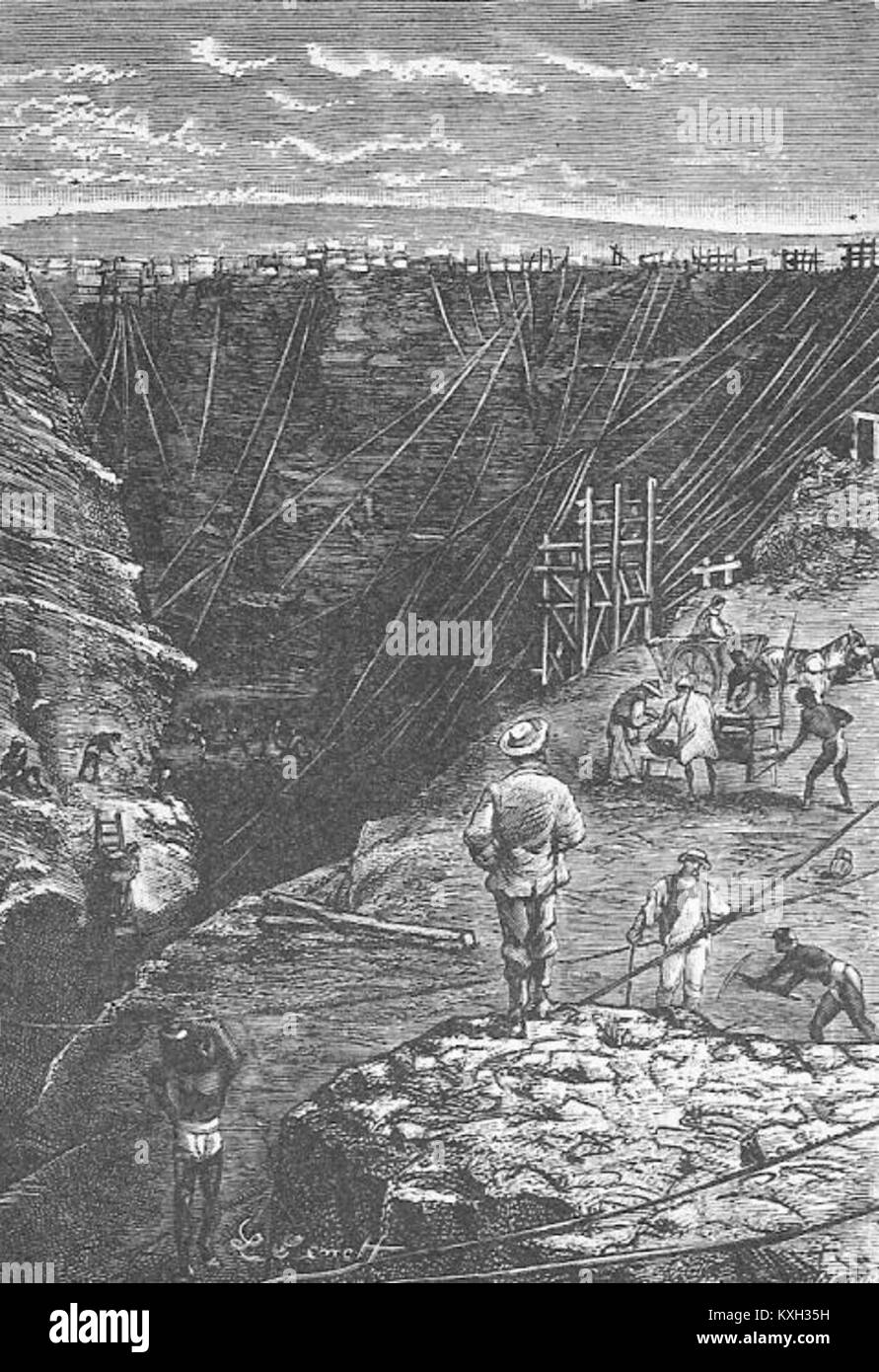 'The Vanished Diamond' by Léon Benett 07 Stock Photo - Alamy