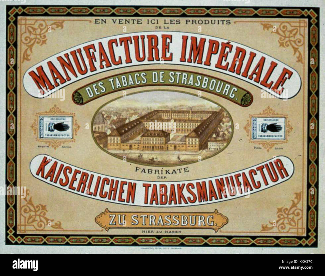 19th century tobacco advertisement hi-res stock photography and images ...