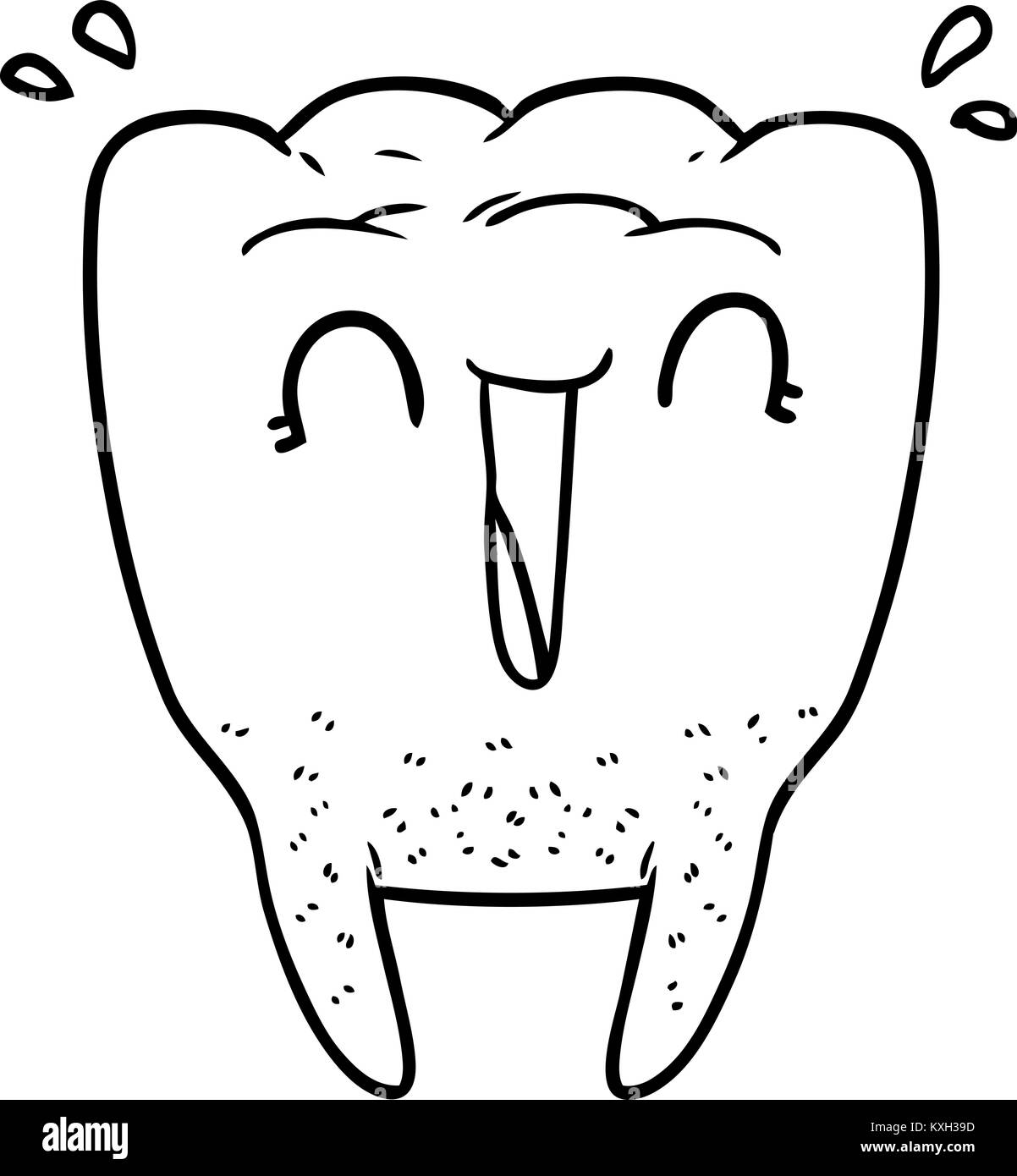 cartoon happy tooth Stock Vector Image & Art - Alamy
