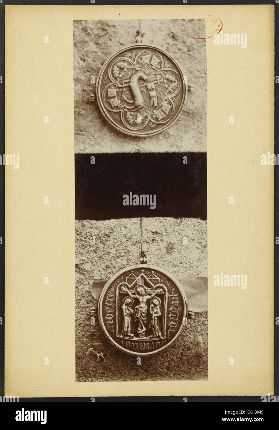 'Agnus Dei' by J-A Brutails is an artwork depicting the Lamb of God, a ...