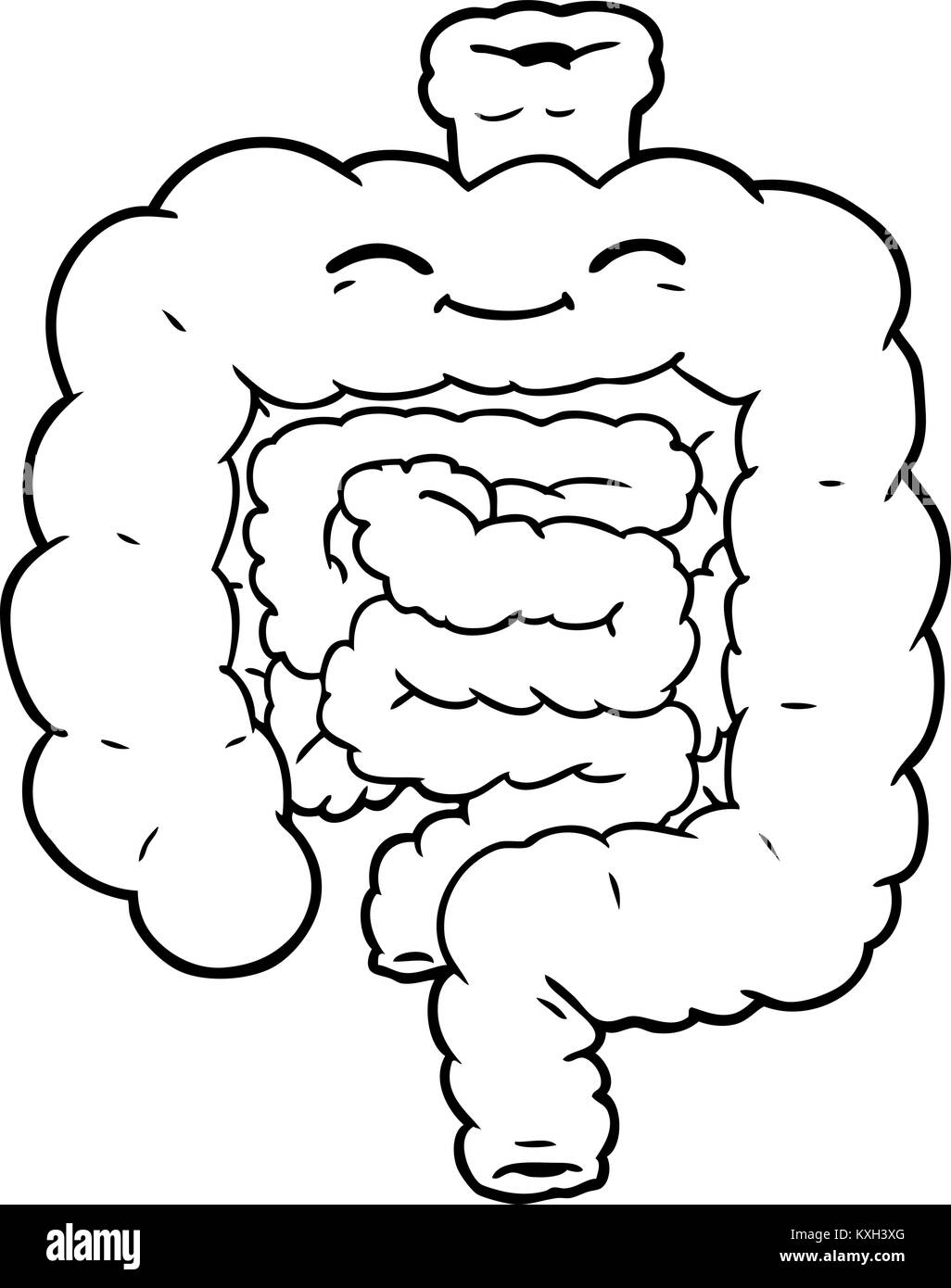 Guts illustration Black and White Stock Photos & Images - Alamy
