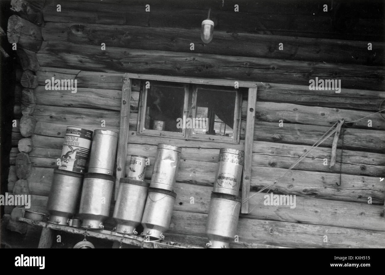 This image shows Aksel Pedersen's house in Misvær, Nordland, as ...
