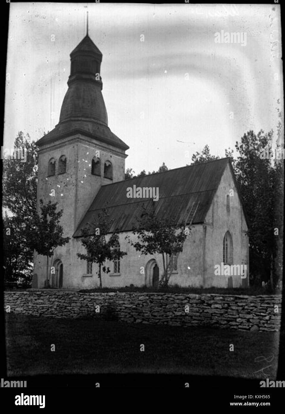Ala Church, 1917 Stock Photo - Alamy