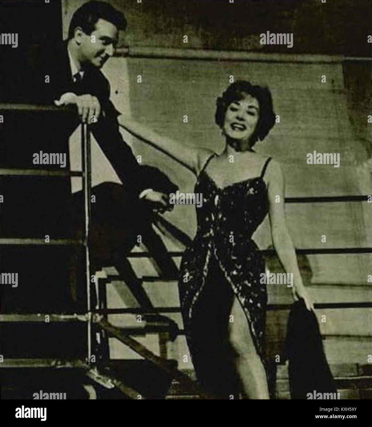 Alberto Lionello and Lauretta Masiero, 1959 Stock Photo - Alamy