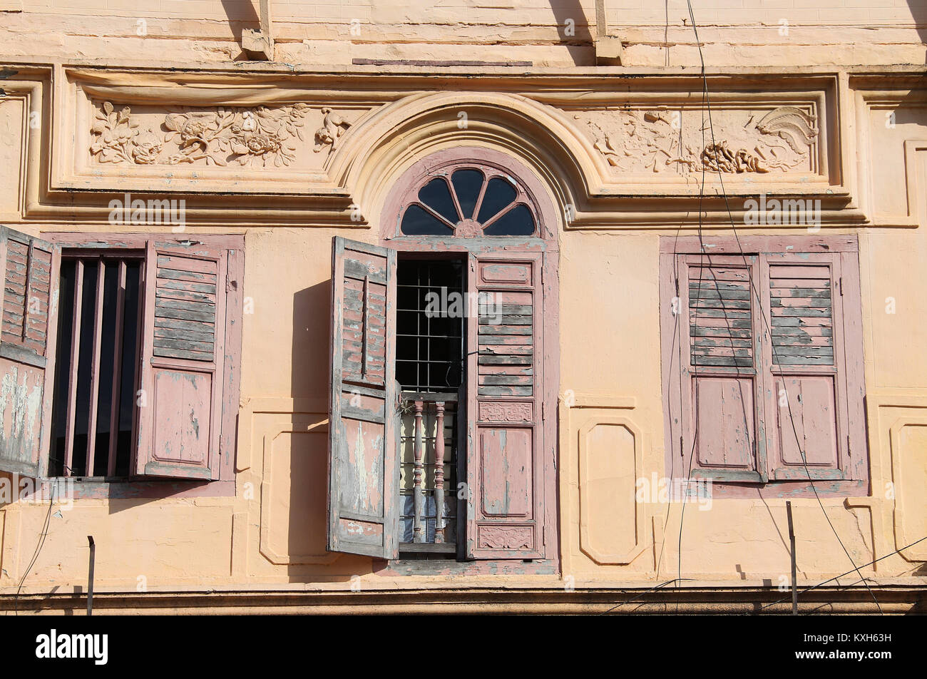 Old Shophouse in Kuching Stock Photo - Alamy