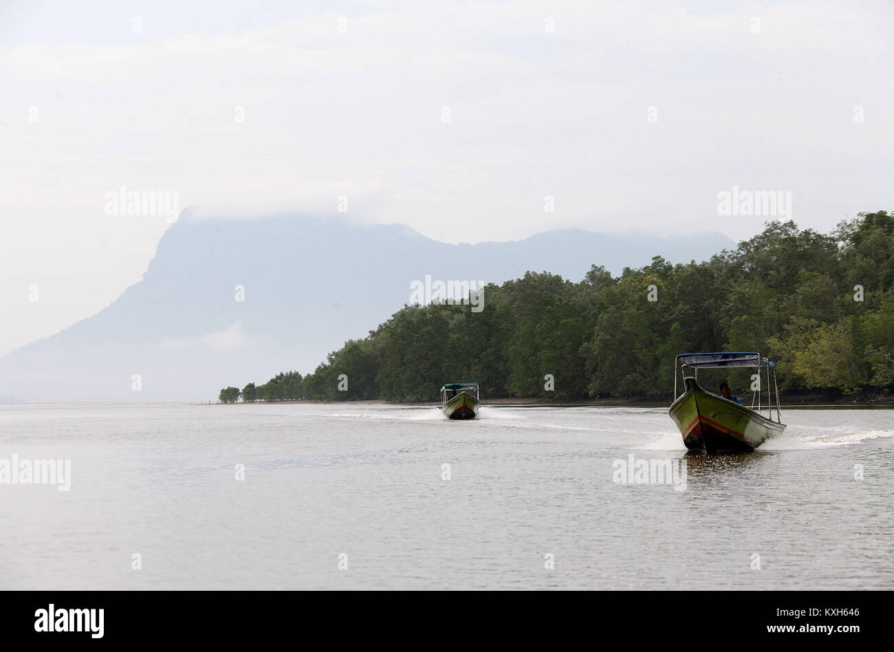 Kampung Bako in Sarawak Stock Photo - Alamy