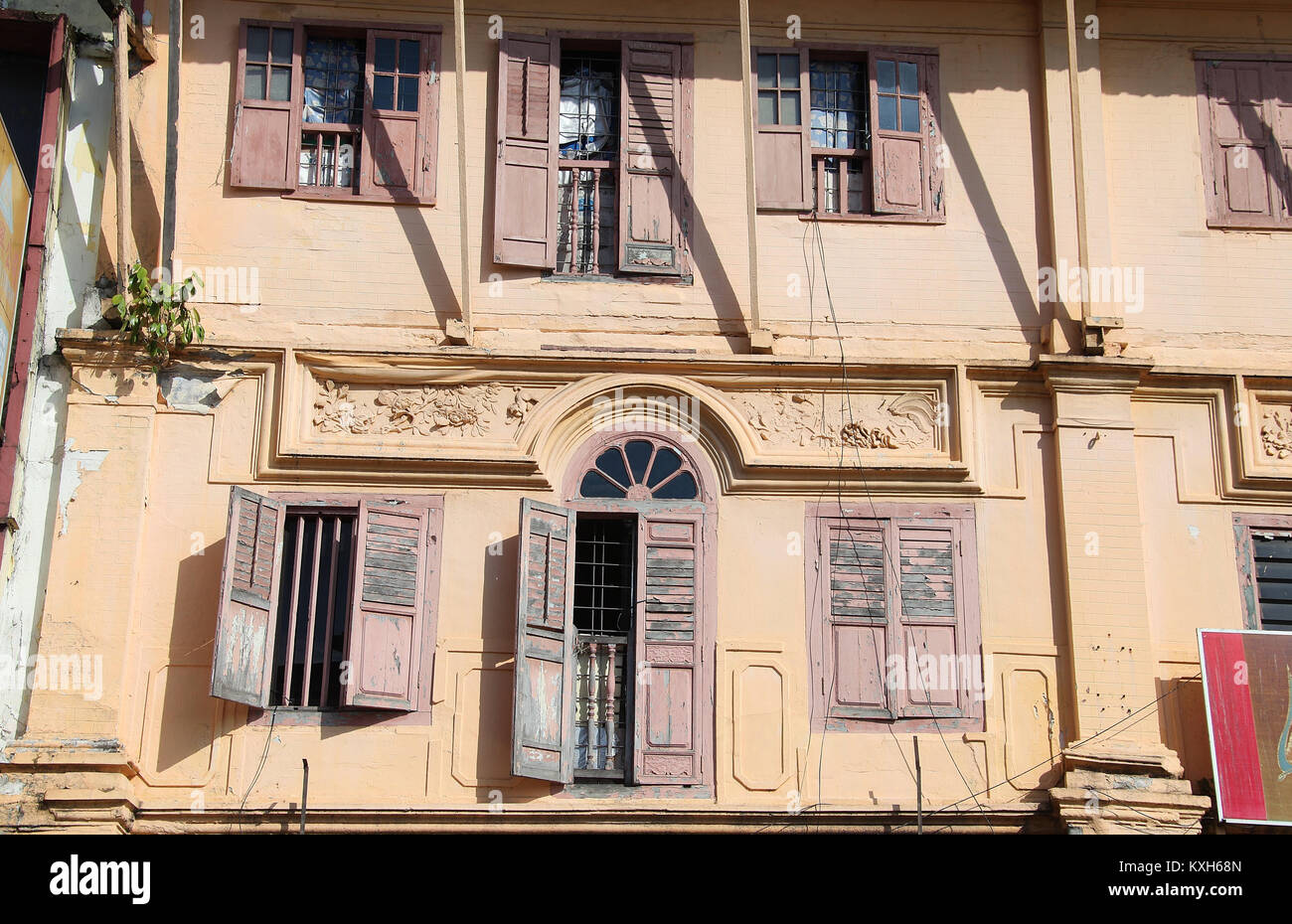 Old Shophouse in Kuching Stock Photo - Alamy