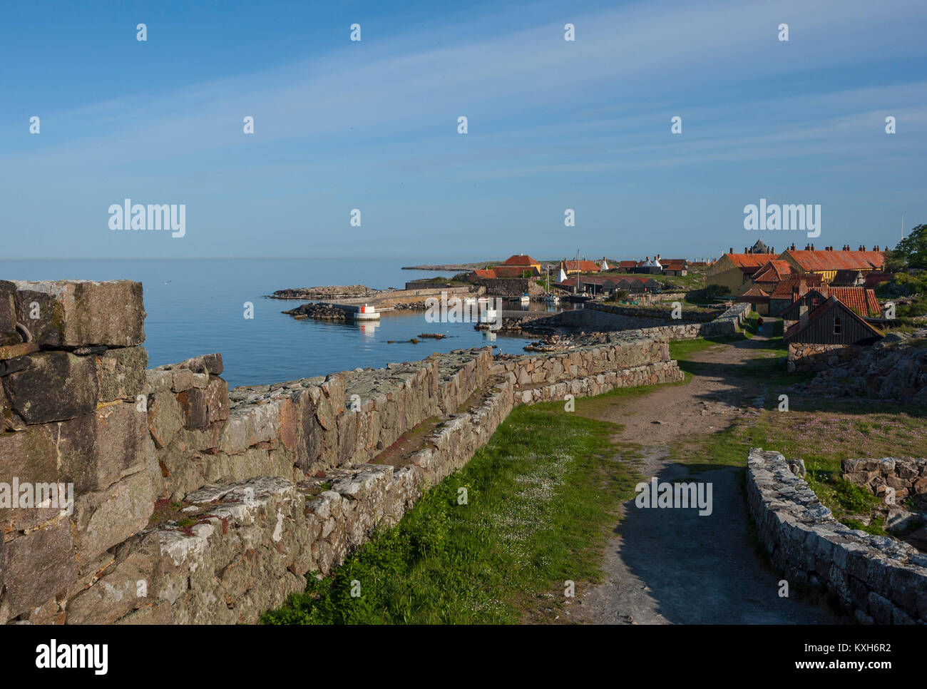 Denmark bornholm harbour hi-res stock photography and images - Alamy