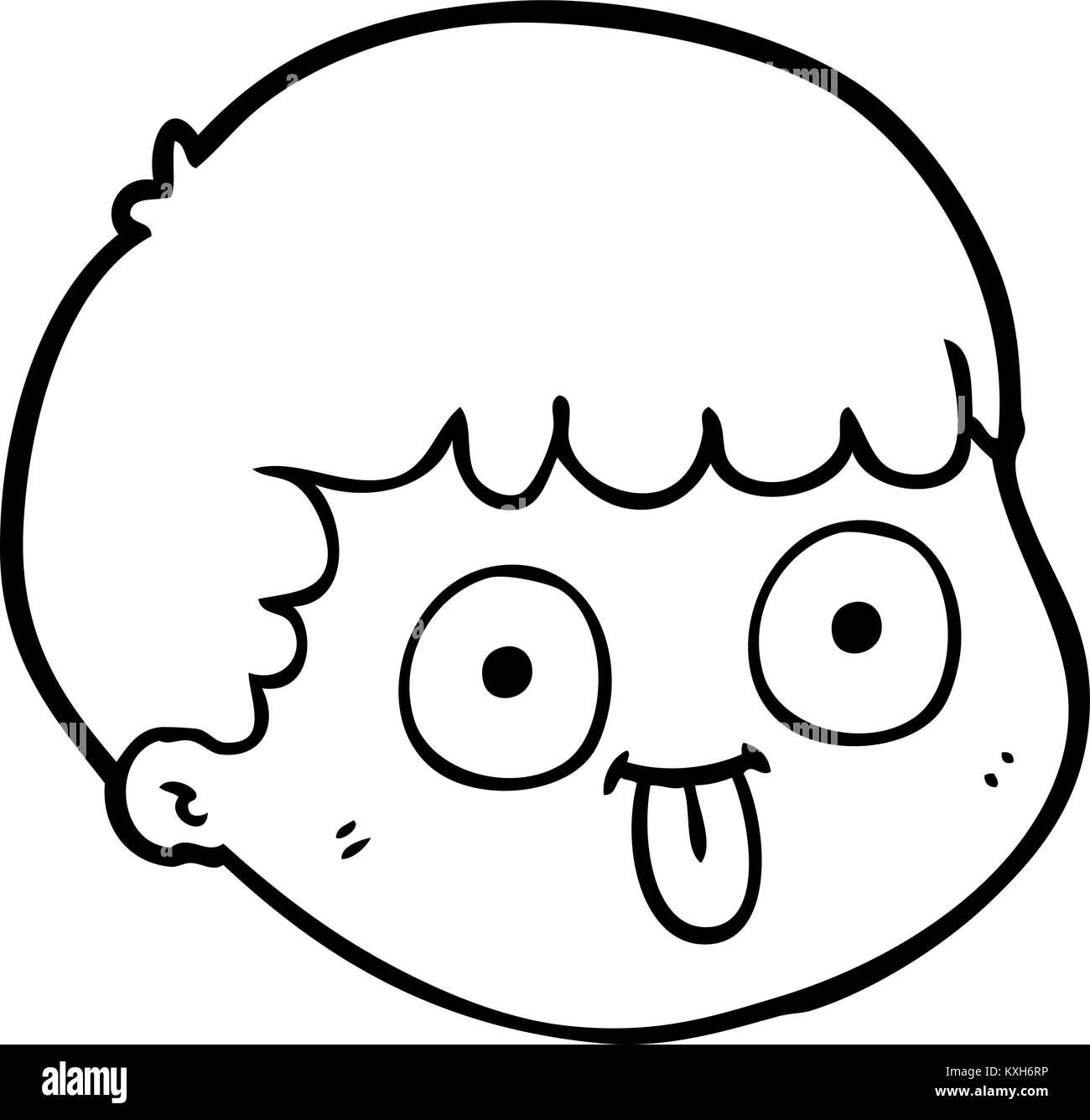 cartoon male face Stock Vector Image & Art - Alamy