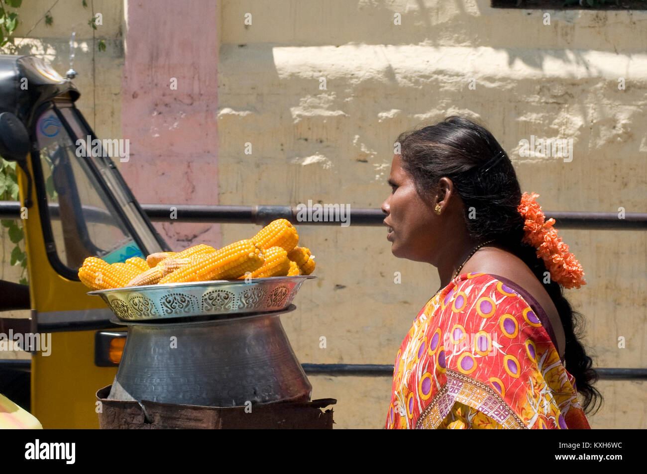 Indian india sweet corn hi-res stock photography and images - Alamy