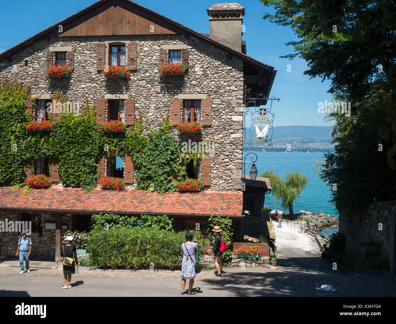 Yvoire hi-res stock photography and images - Alamy