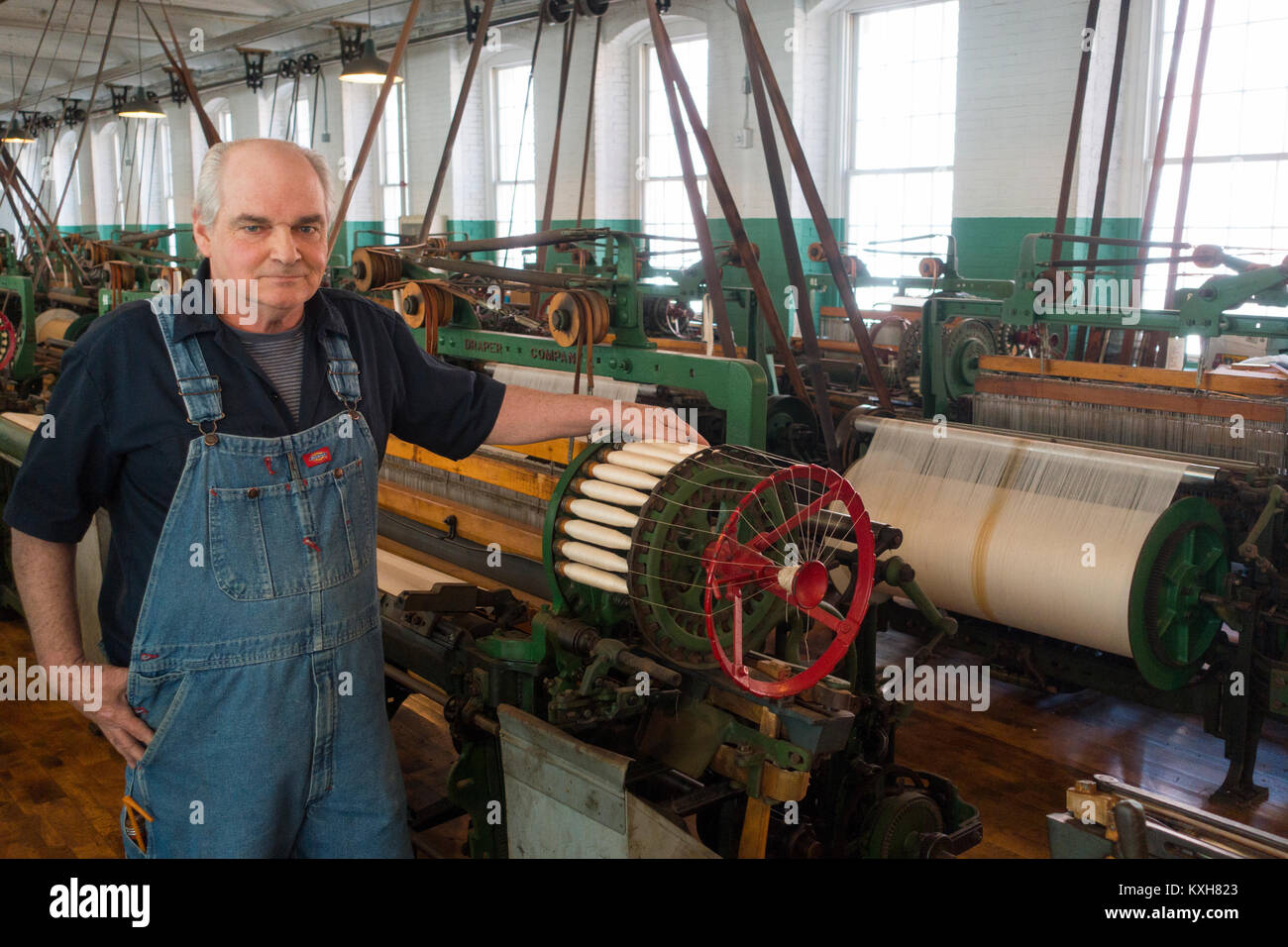 Boott Cotton Mills Museum Lowell MA Stock Photo - Alamy