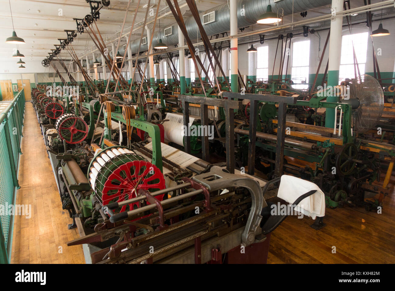 Lowell Mills Factory Winter