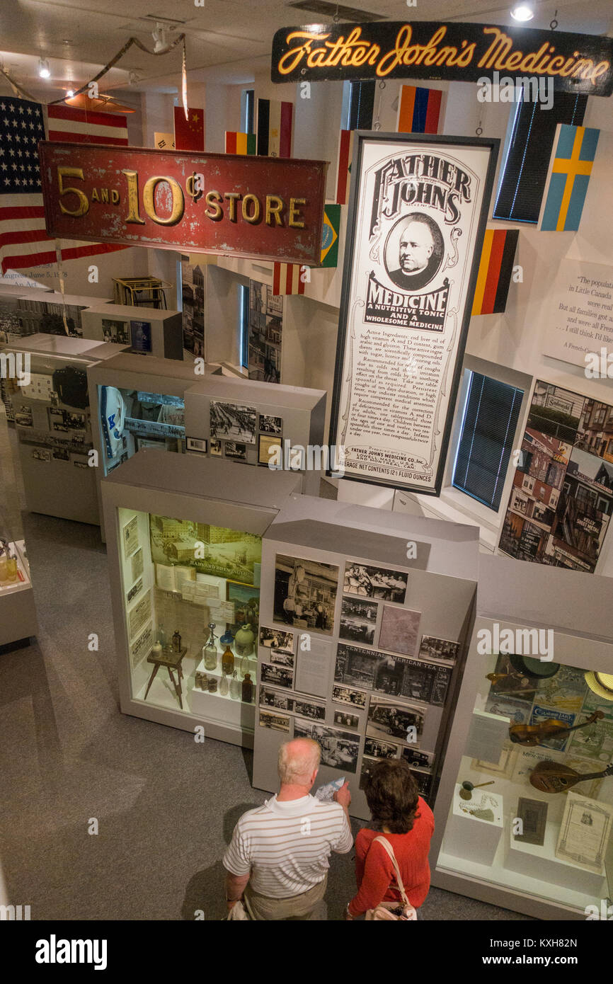 Boott Cotton Mills Museum Lowell MA Stock Photo - Alamy