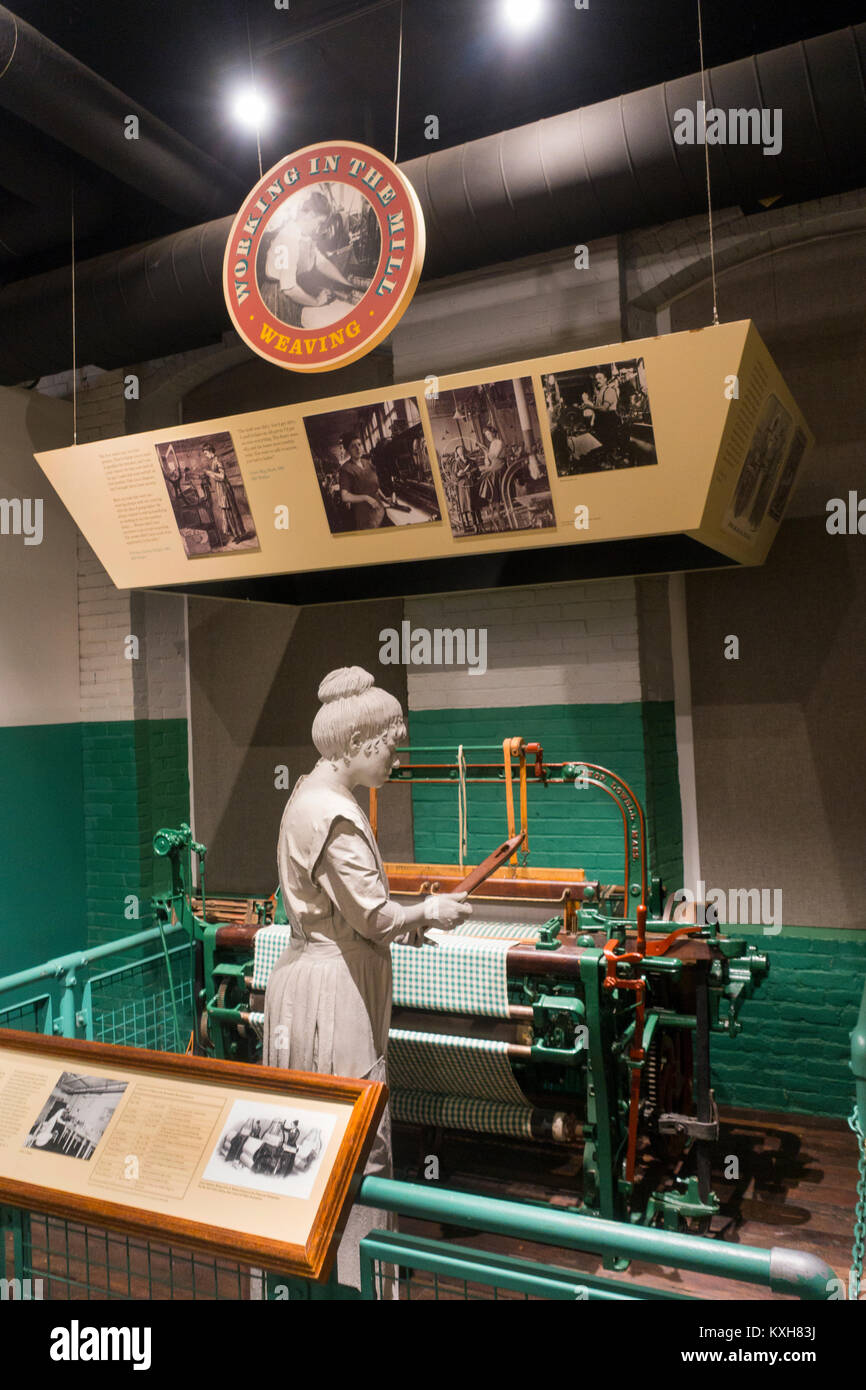 Boott Cotton Mills Museum Lowell MA Stock Photo - Alamy