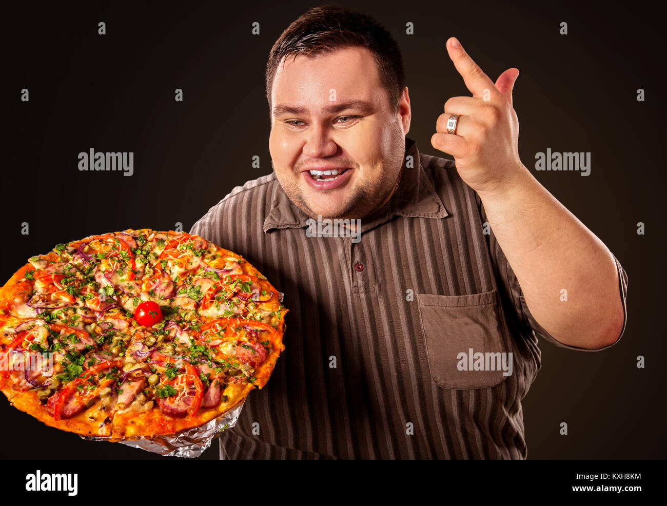 Overweight boy belly hi-res stock photography and images - Alamy
