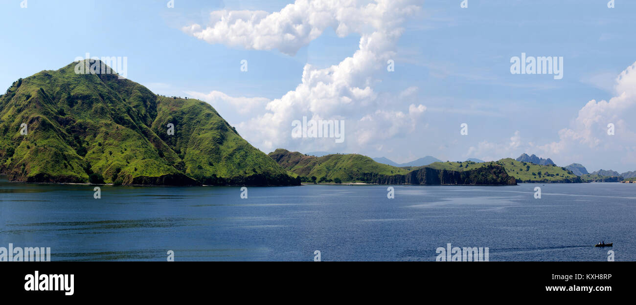 Tropical landscape flores island hi-res stock photography and images ...