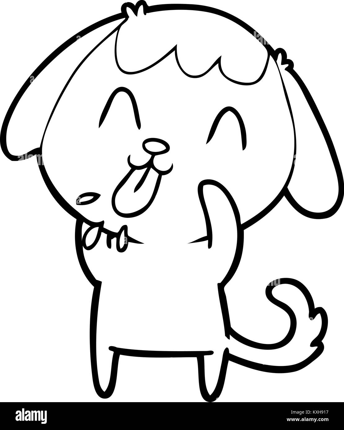 Rude dog Stock Vector Images - Alamy