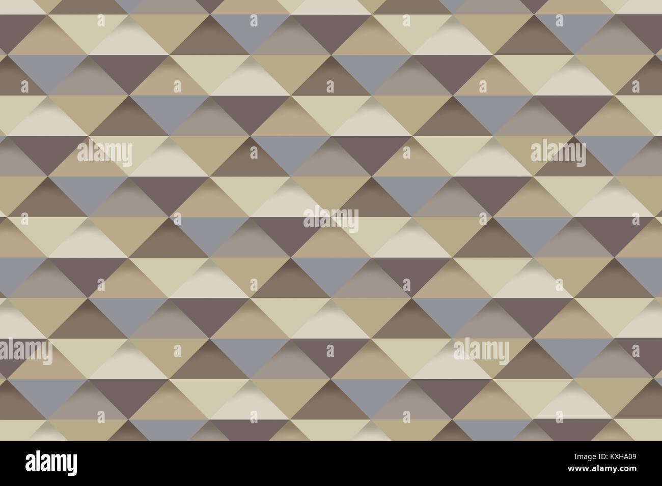 Natural Colored Triangle Background with Three Dimensional Effect Stock ...