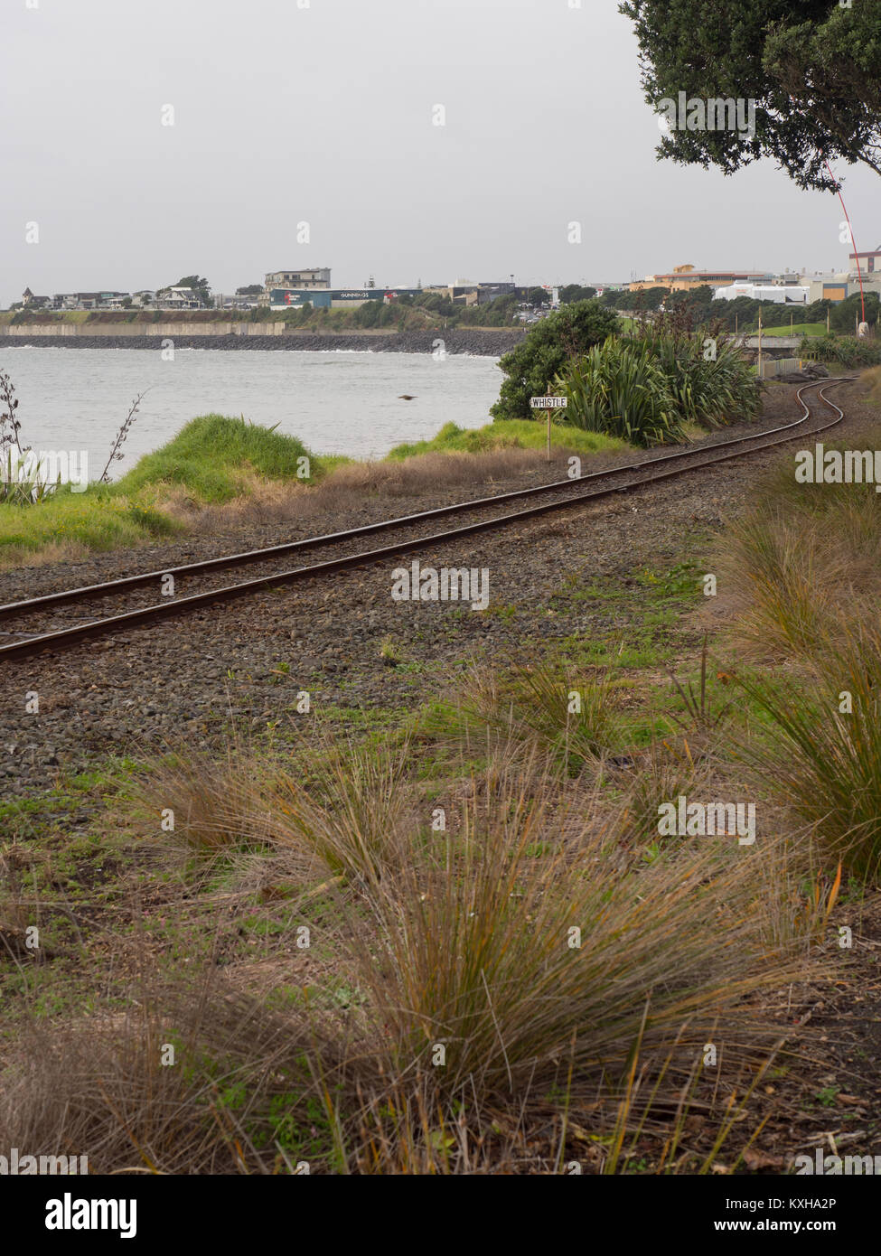 Ocean railway hi-res stock photography and images - Alamy