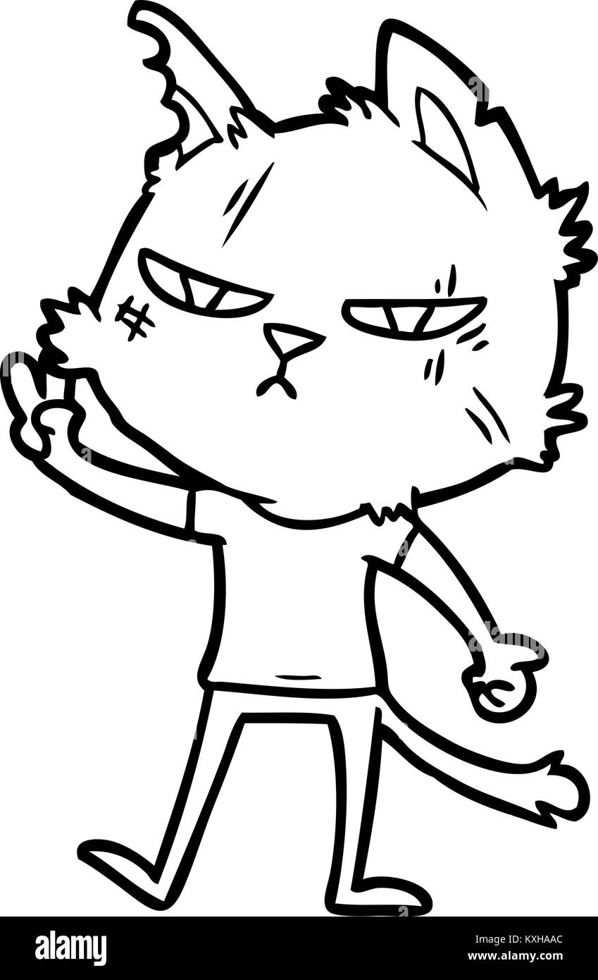 Cat v Black and White Stock Photos & Images - Alamy