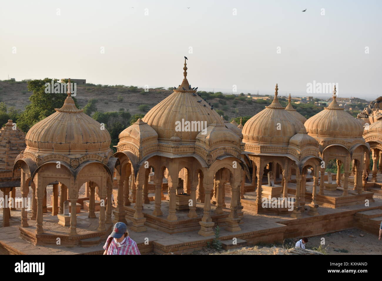 Royal temple bada bagh jaisalmer hi-res stock photography and images ...