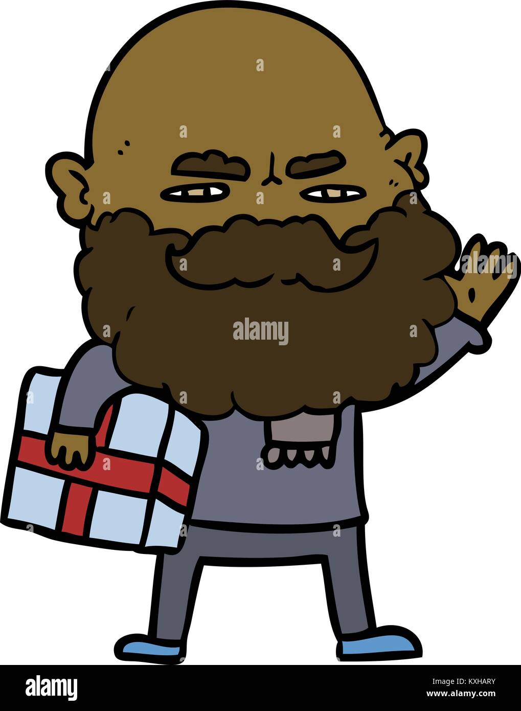 Grumpy old man christmas hi-res stock photography and images - Alamy