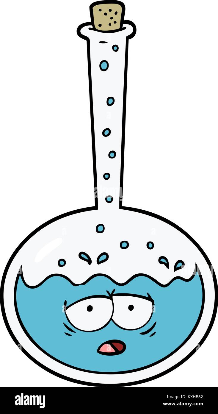 cartoon chemical reaction Stock Vector Image & Art - Alamy