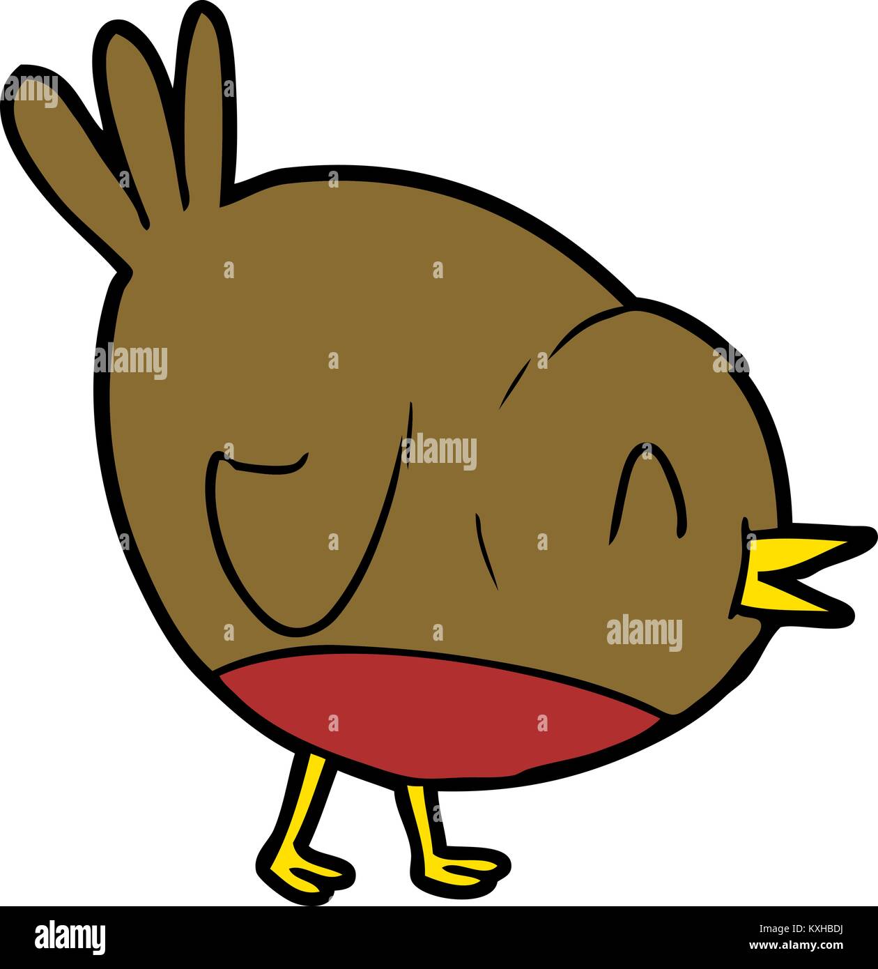 cartoon robin bird Stock Vector Image & Art - Alamy