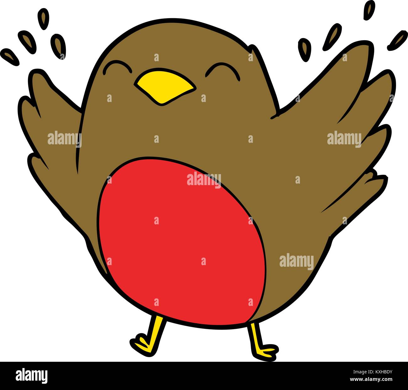 Robin Cartoon High Resolution Stock Photography and Images - Alamy