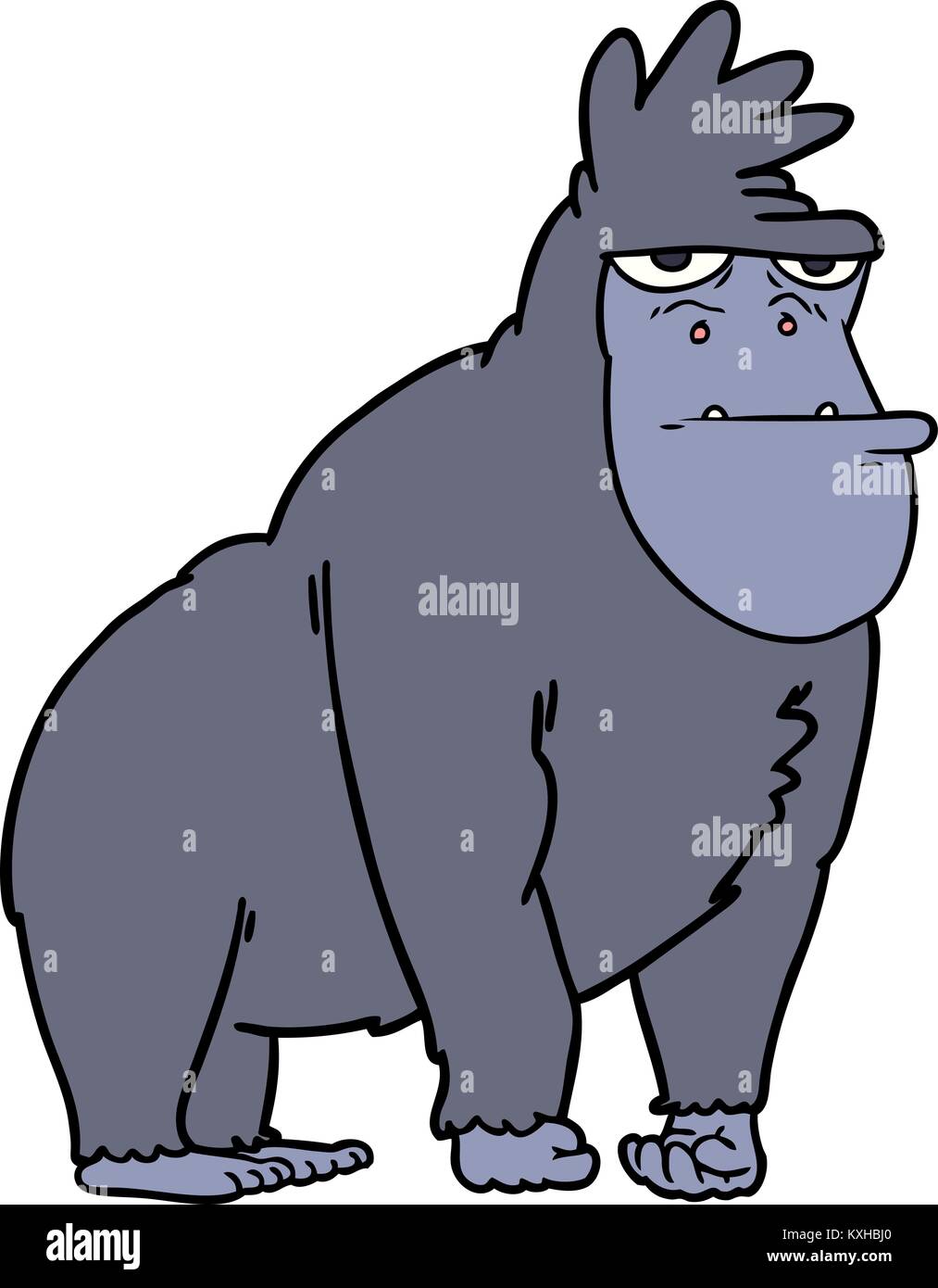 Cartoon Gorilla High Resolution Stock Photography and Images - Alamy