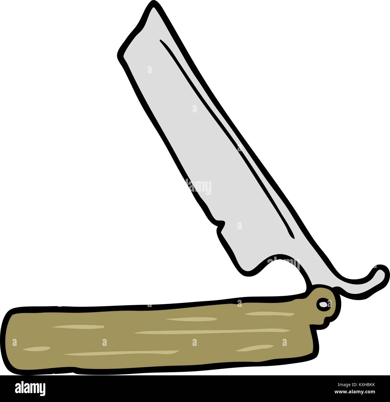 cartoon traditional razor Stock Vector Image & Art - Alamy